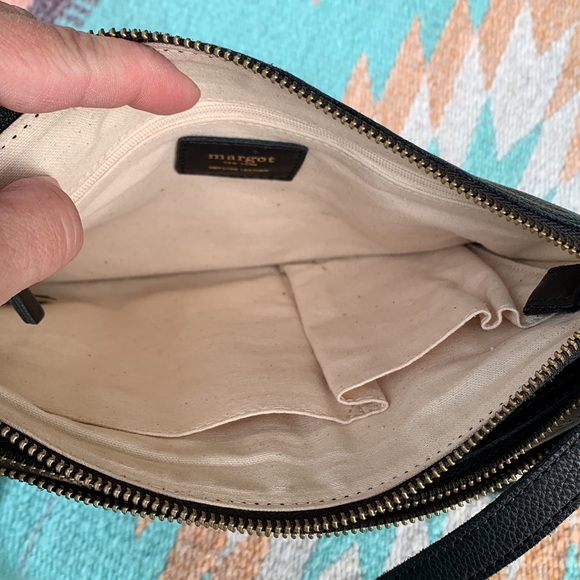margot | Bags | Margot New York Black Leather Purse | Poshmark